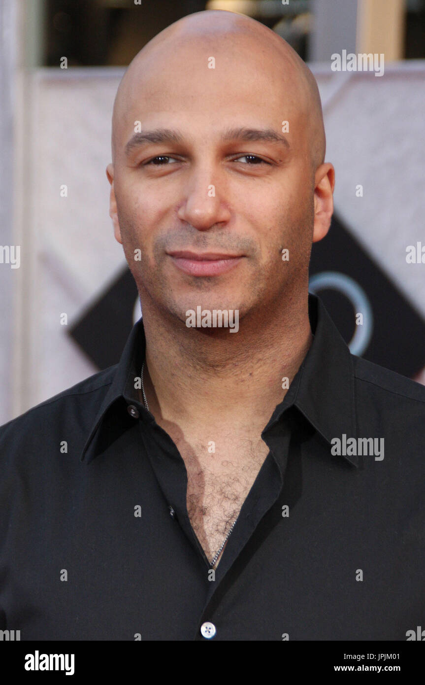 Tom Morello at the World Premiere of "IRON MAN 2" held at the El ...