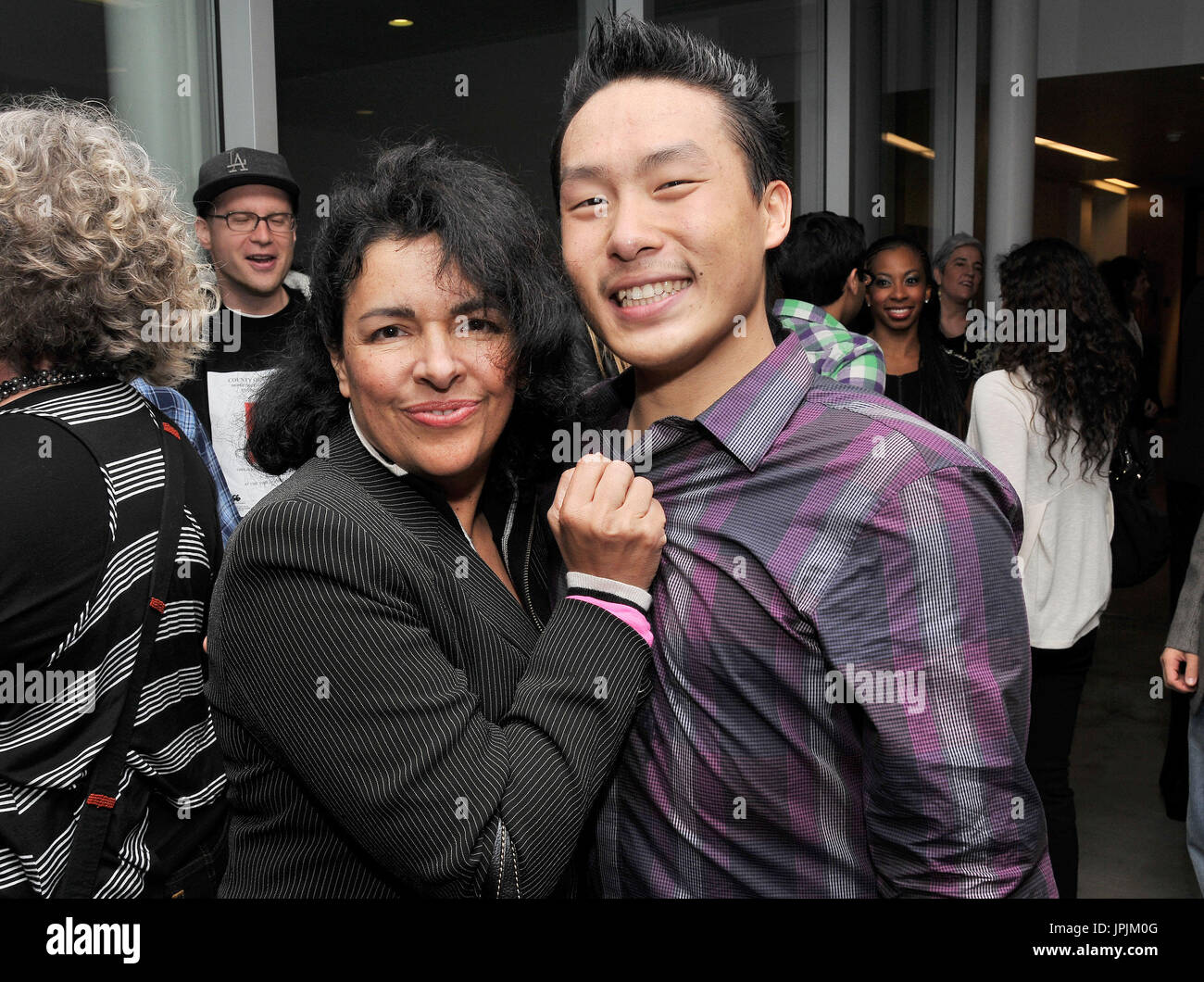 Ana LOLLIPOP Sanchez & Dancer Michael Longka Lor at the Inner City Arts ...