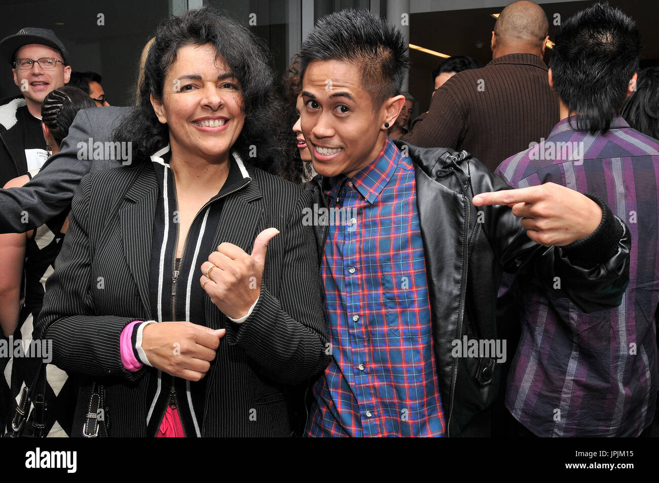 Ana LOLLIPOP Sanchez & Ray Basa at the Inner City Arts and The Flourish ...