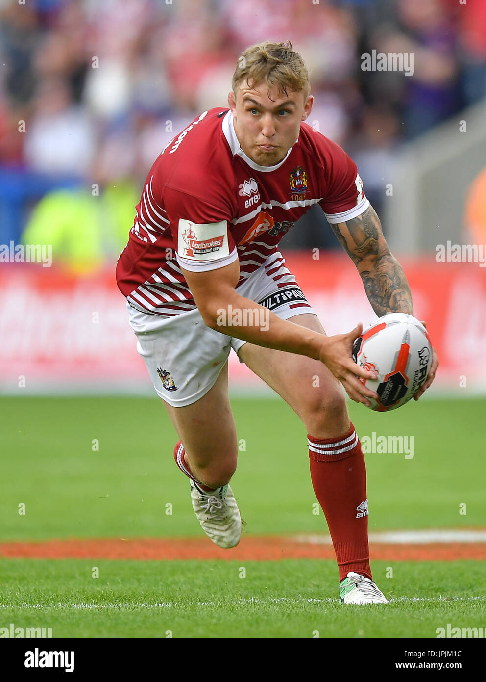 Sam Powell, Wigan Warriors Stock Photo - Alamy