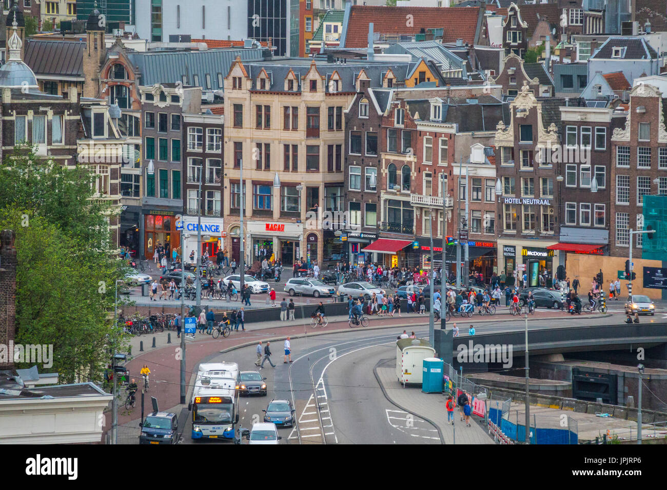 Aerial view amsterdam hi-res stock photography and images - Alamy