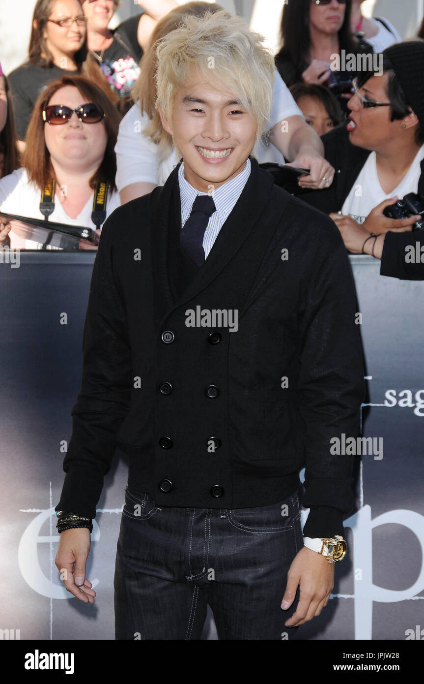 Justin Chon at "The Twilight Saga: Eclipse" Los Angeles Film Festival ...