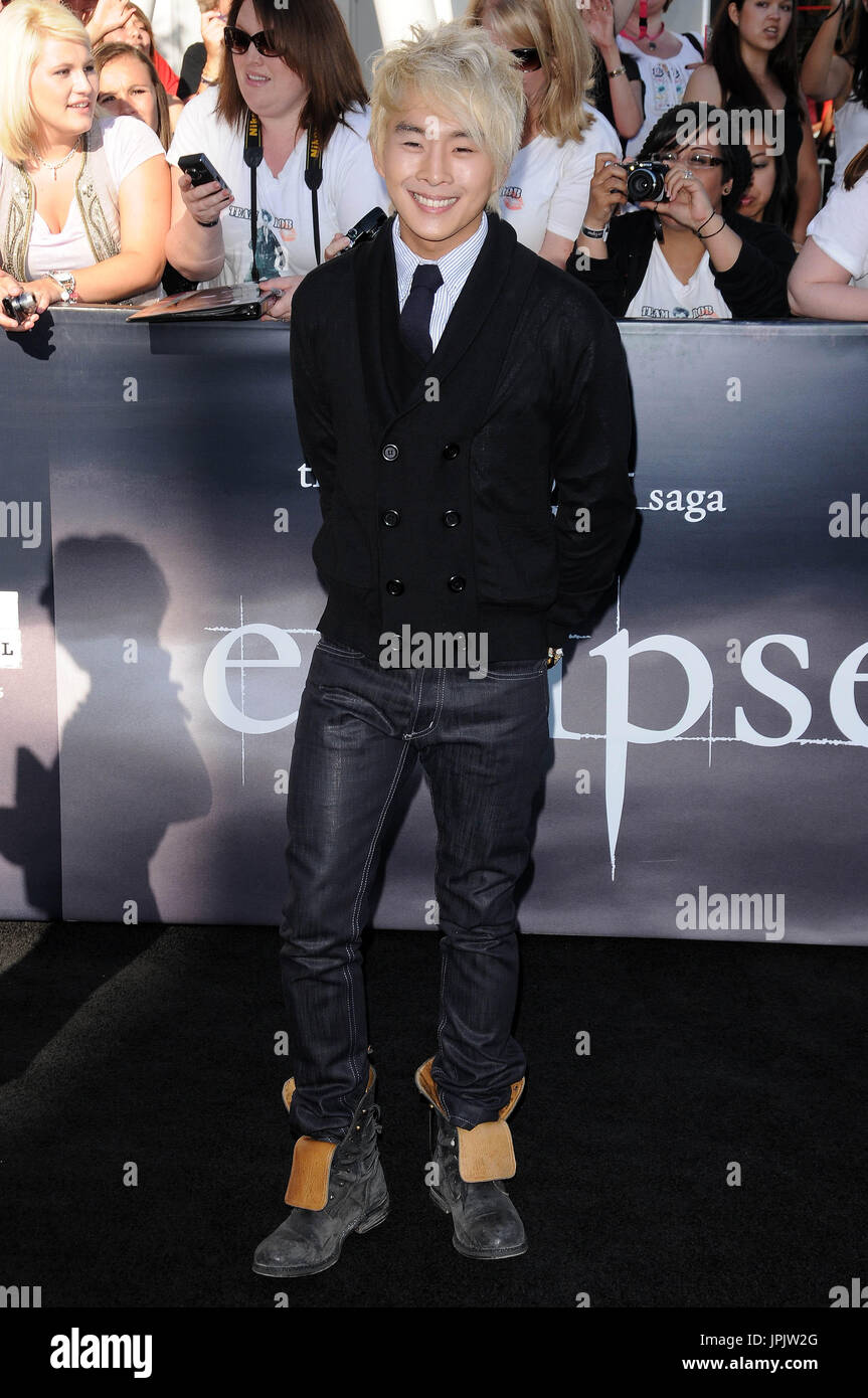 Justin Chon at "The Twilight Saga: Eclipse" Los Angeles Film Festival ...