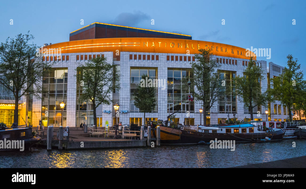 Ballet and Opera House in the city center of Amsterdam - AMSTERDAM ...