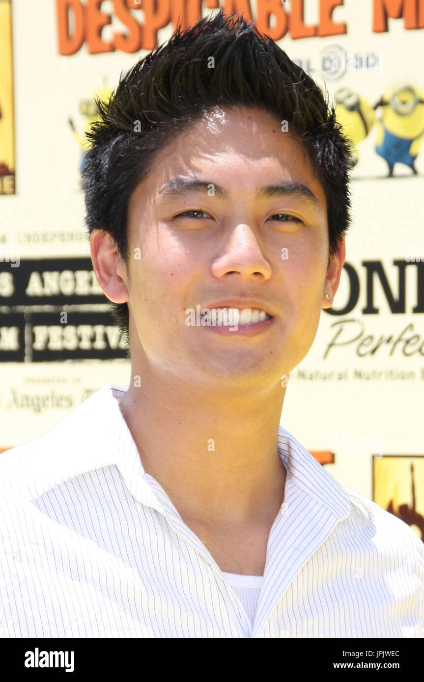 Ryan "NigaHiga" Higa at the World Premiere of "Despicable Me' held ...