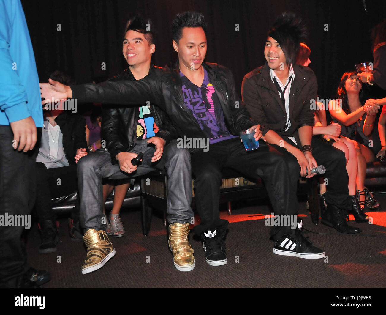 Dominic Sandoval, Aris Paracuellas & Ryan Conferido of Quest Crew at Ryanimay Conferido's ...