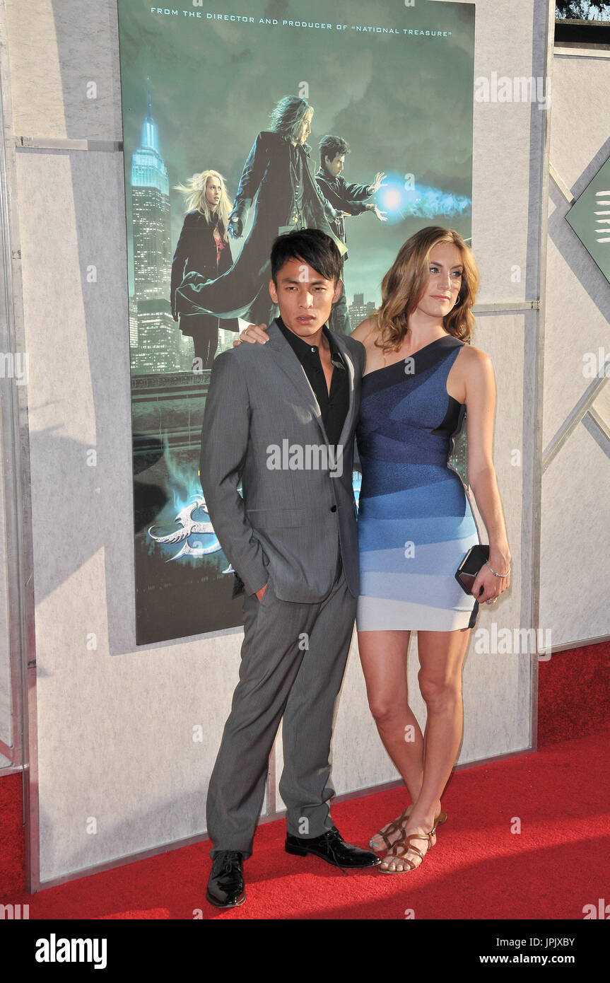 Gregory Woo & Amanda Peters at the "The Sorcerer's Apprentice" Special ...