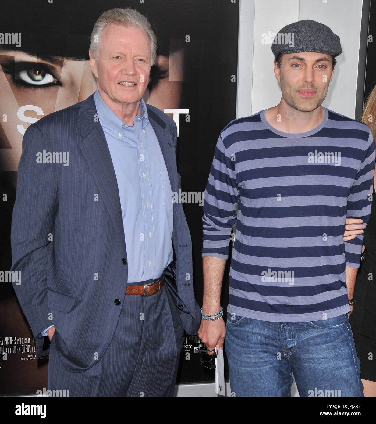 Jon Voight & James Haven at the Los Angeles Premiere of SALT held at ...