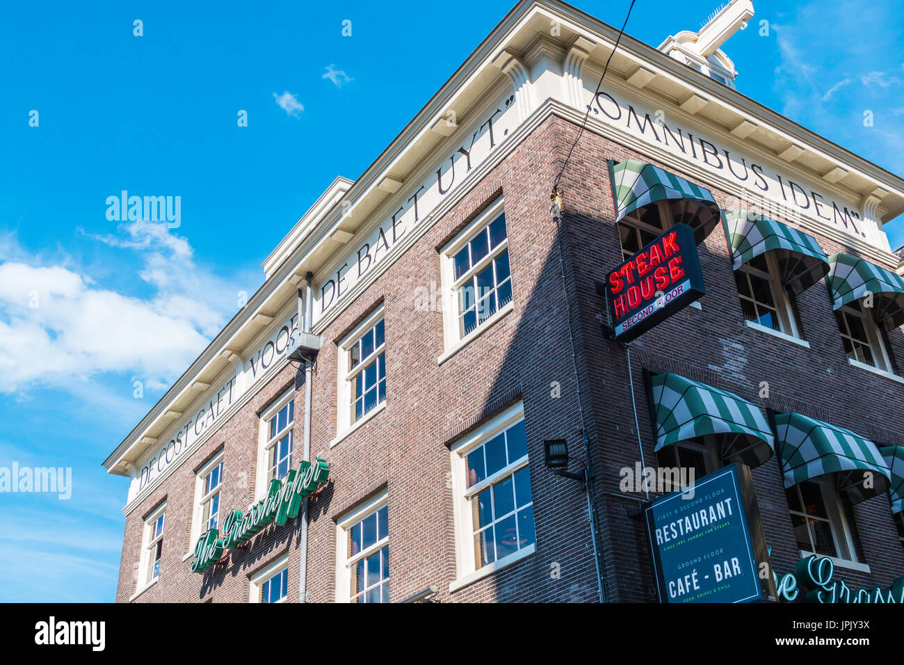 Famous Grasshopper building in the city center of Amsterdam - AMSTERDAM ...