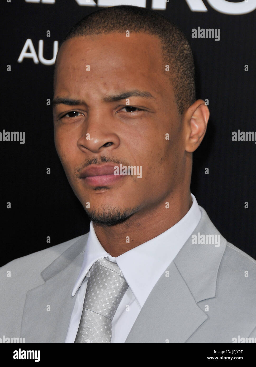 Tip Harris AKA TI at the Los Angeles Premiere of "Takers" held at the ...
