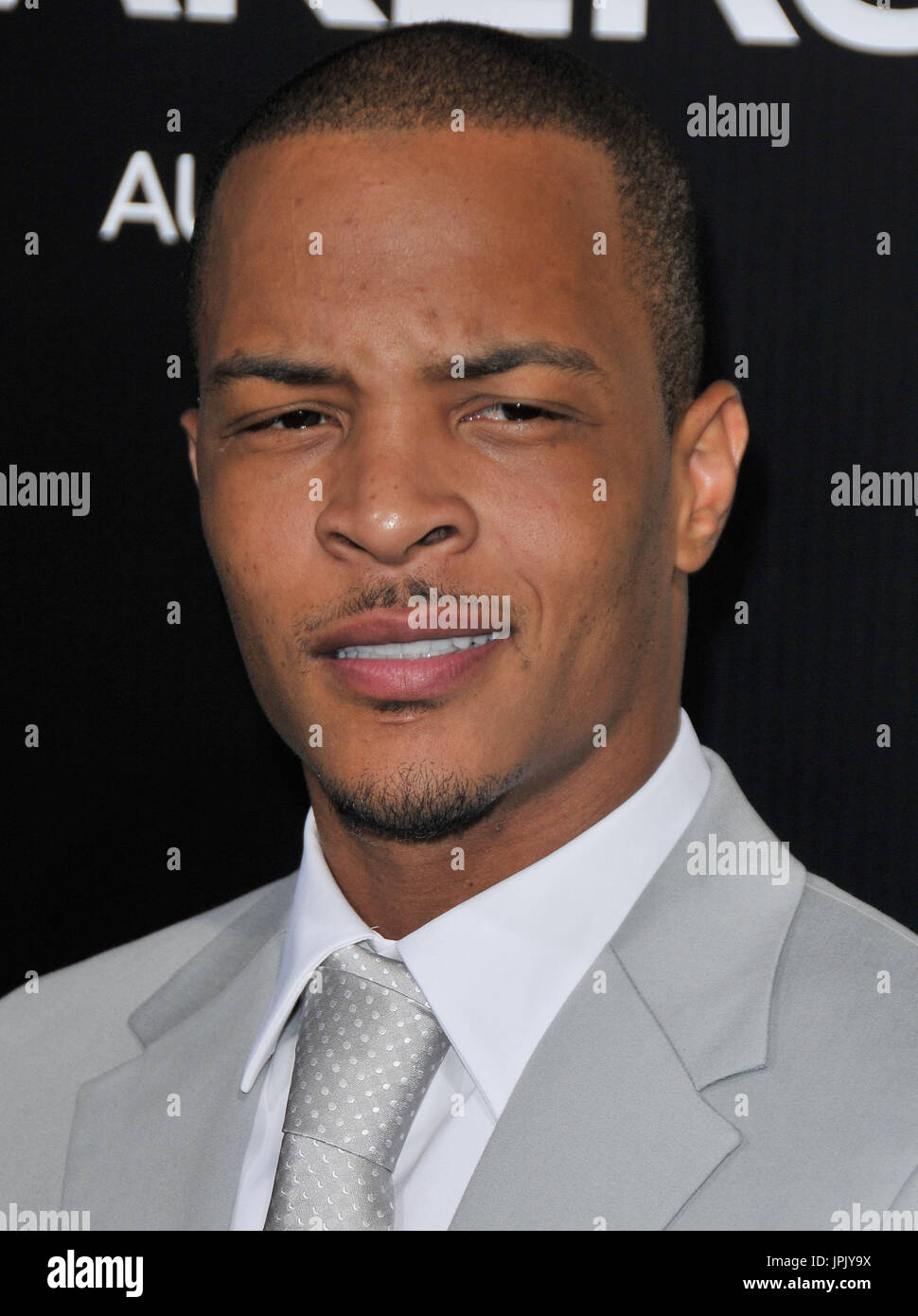 Tip Harris AKA TI at the Los Angeles Premiere of "Takers" held at the ...