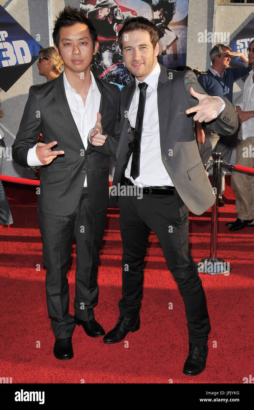 Hieu Ho & Christopher Scott at the World Premiere of "Step Up 3D" held ...