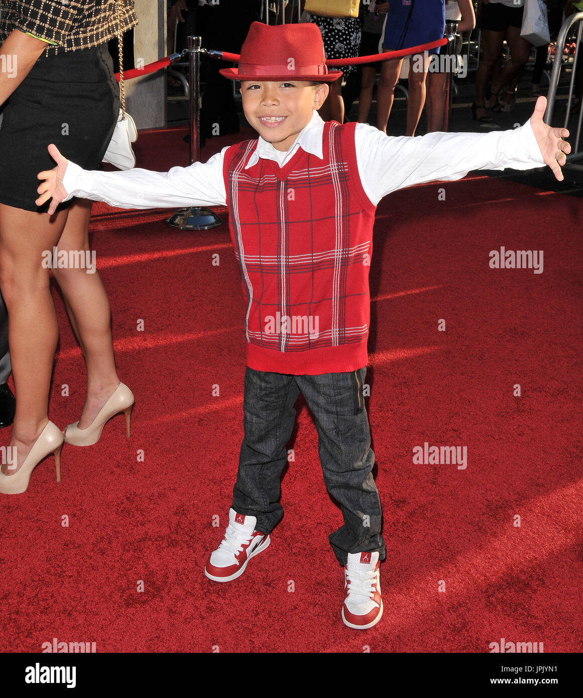 Jalen Testerman AKA JStyles at the World Premiere of "Step Up 3D" held ...
