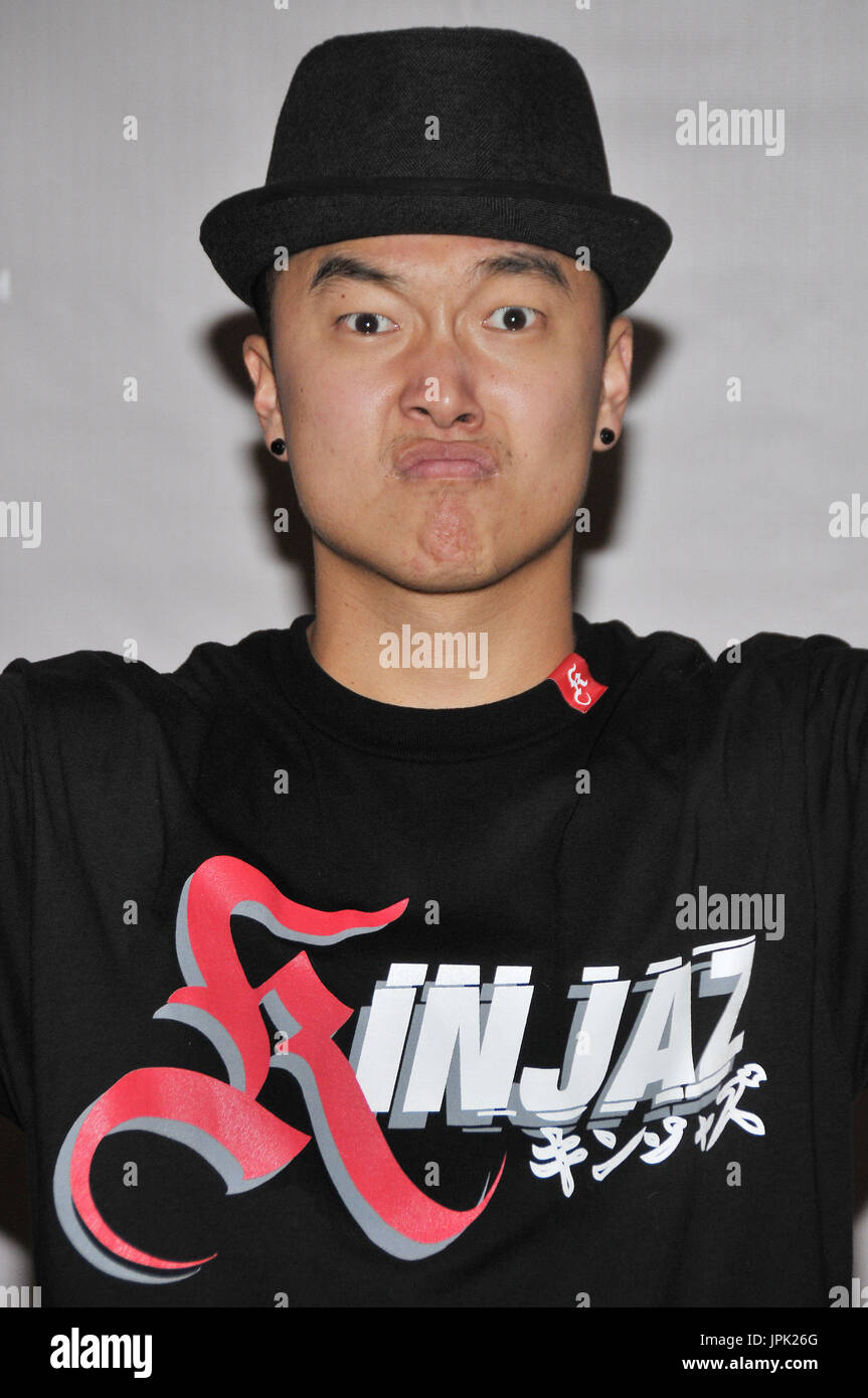 Mike Song of Kaba Modern at ENKORE 2010 held at the Long Beach Terrace ...