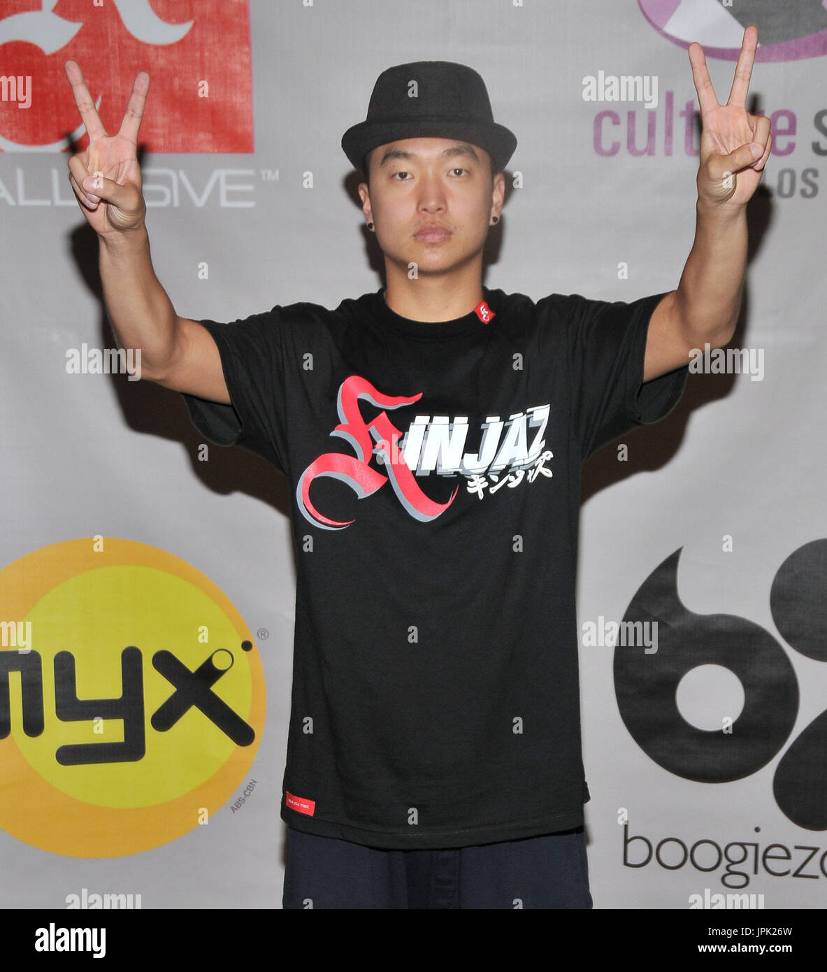 Mike Song of Kaba Modern at ENKORE 2010 held at the Long Beach Terrace ...