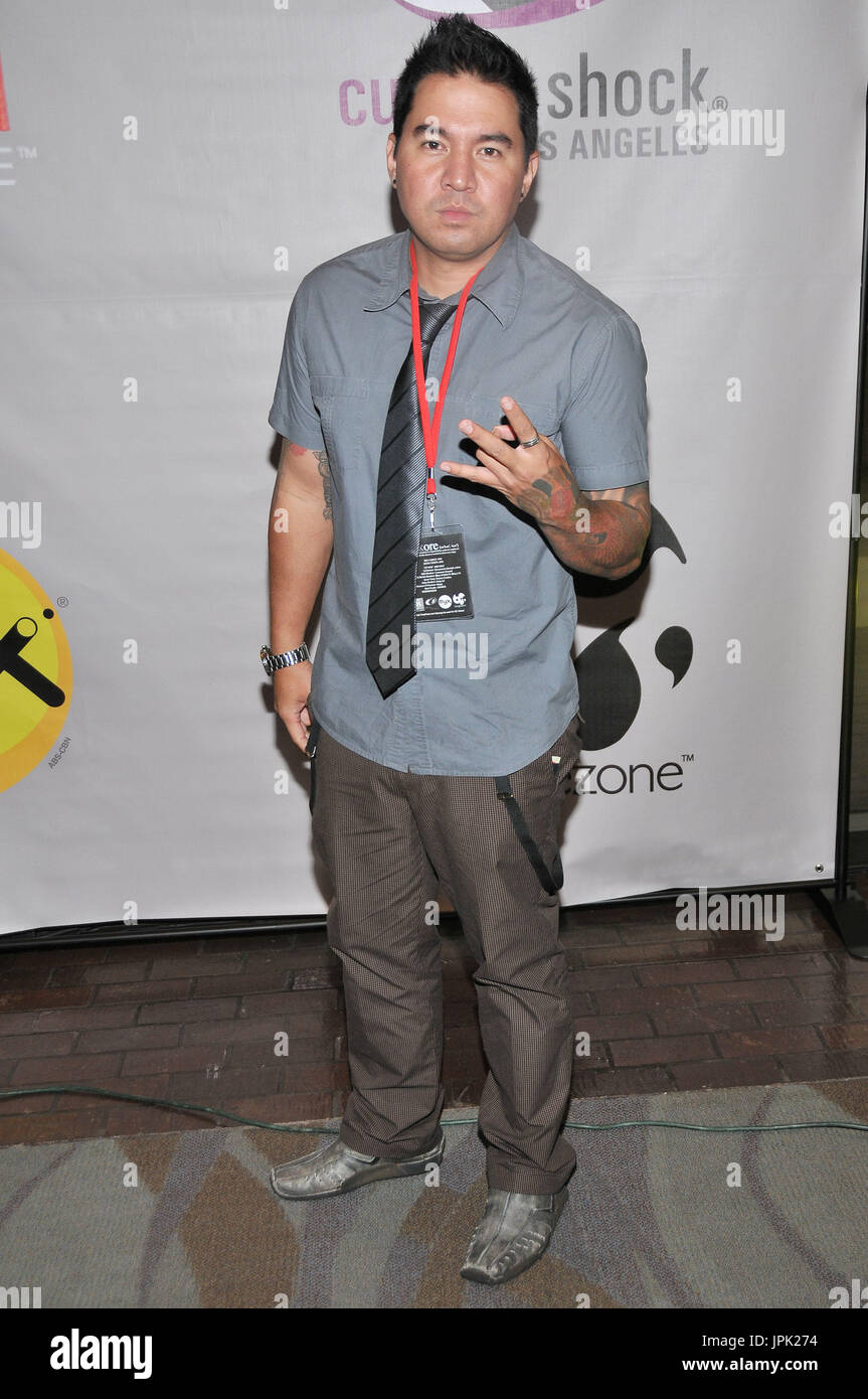 Newkon AKA Jason Ulep at ENKORE 2010 held at the Long Beach Terrace Theater in Long Beach, CA on ...