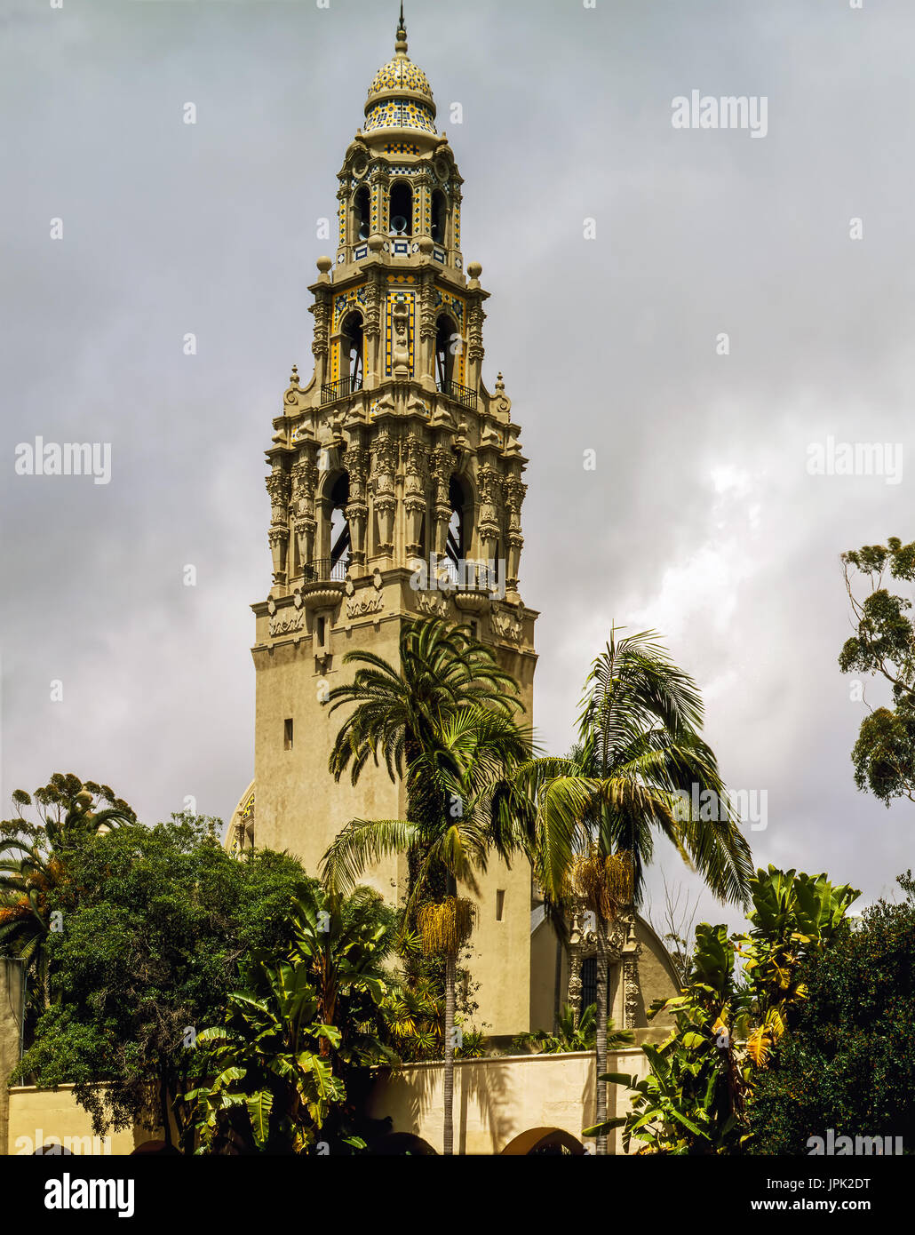 Balboa park tower hi-res stock photography and images - Alamy