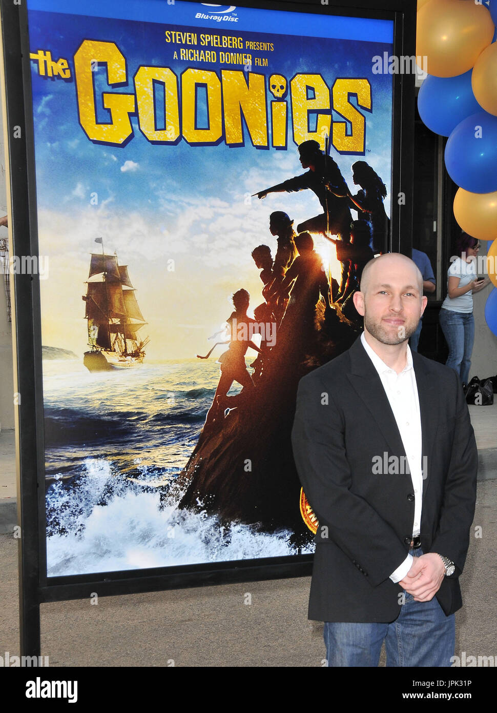 Jeff Cohen who plays Chunk at "The Goonies" 25th Anniversary Great ...