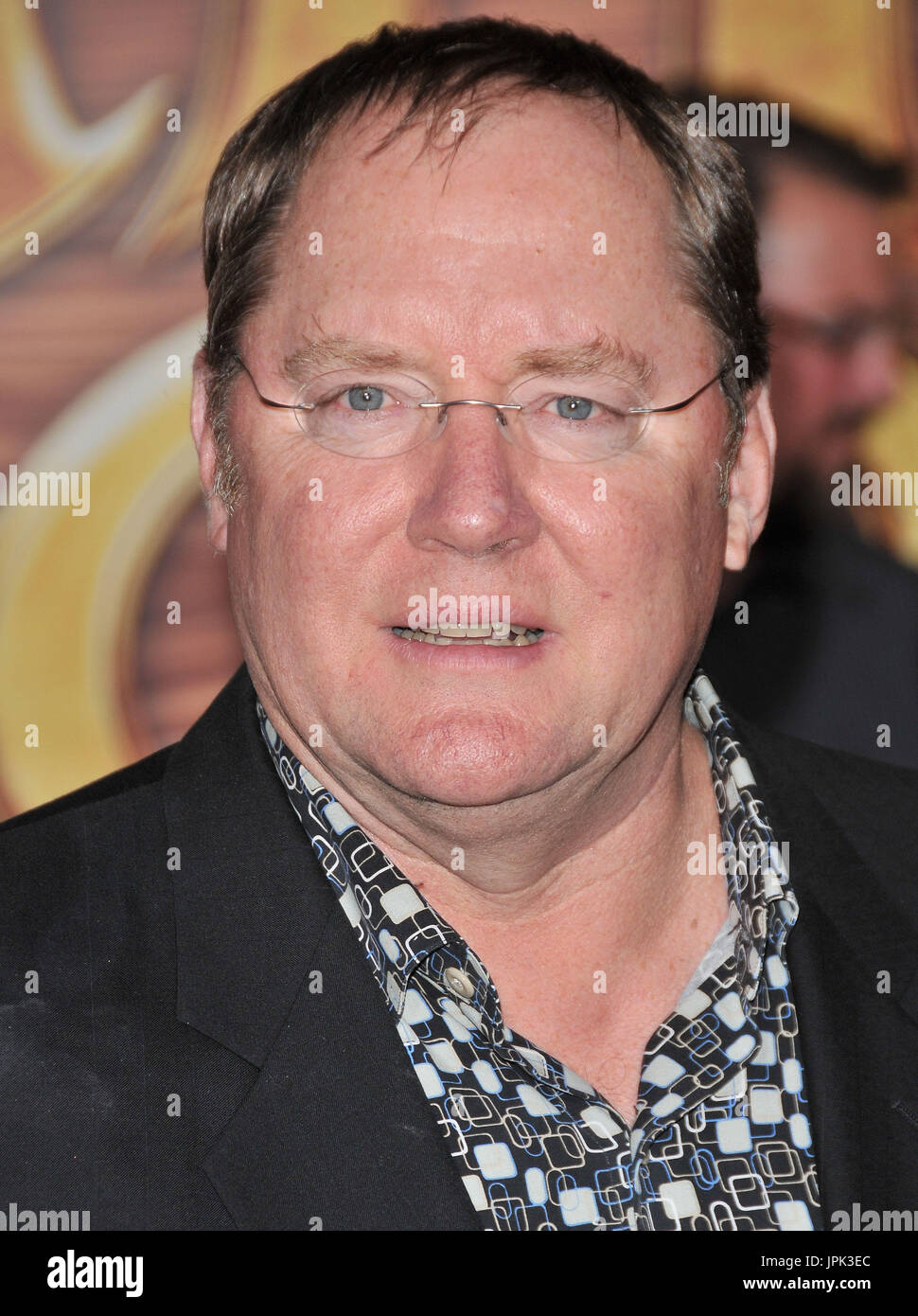 John Lasseter at the World Premiere of "Tangled" held at the El Capitan ...