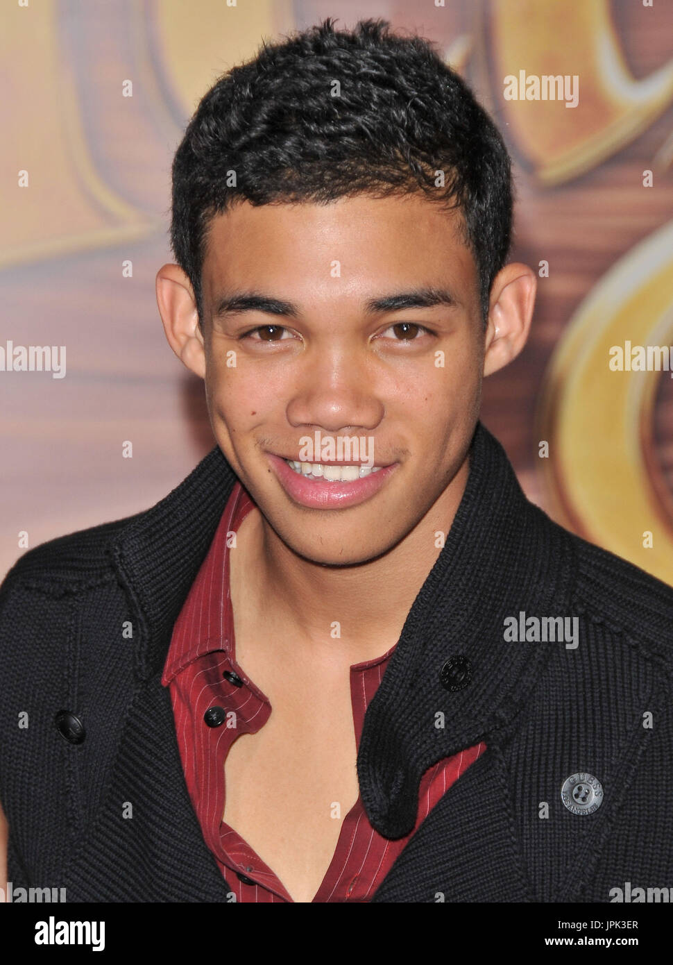Roshon Fegan at the World Premiere of "Tangled" held at the El Capitan ...