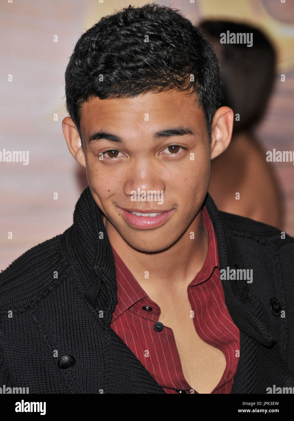 Roshon Fegan at the World Premiere of "Tangled" held at the El Capitan ...
