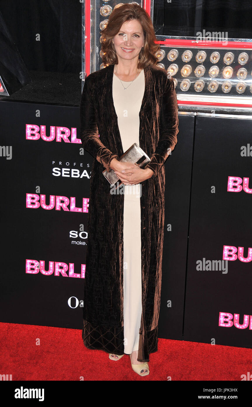 Isabella Hofmann at the Los Angeles Premiere of BURLESQUE held at The ...