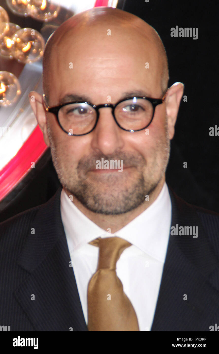 Stanley Tucci at the Los Angeles Premiere of BURLESQUE held at the ...