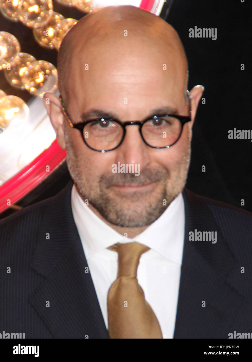 Stanley Tucci at the Los Angeles Premiere of BURLESQUE held at the ...