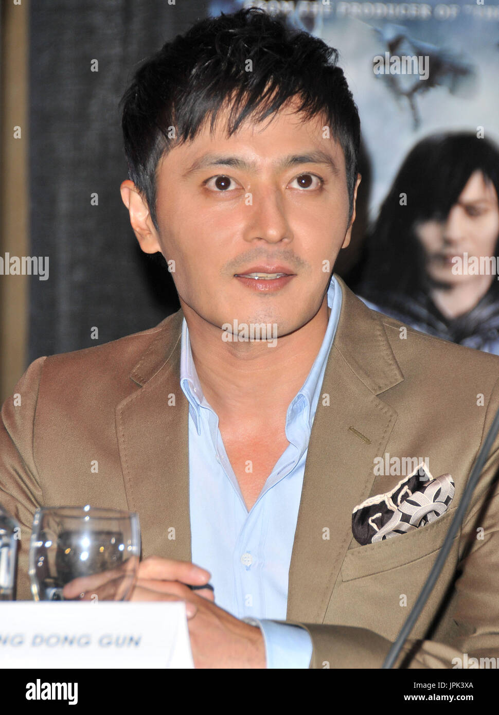 Korean Star Jang Dong-Gun at the PMX Pacific Media Expo - THE WARRIORS WAY Panel held at the ...