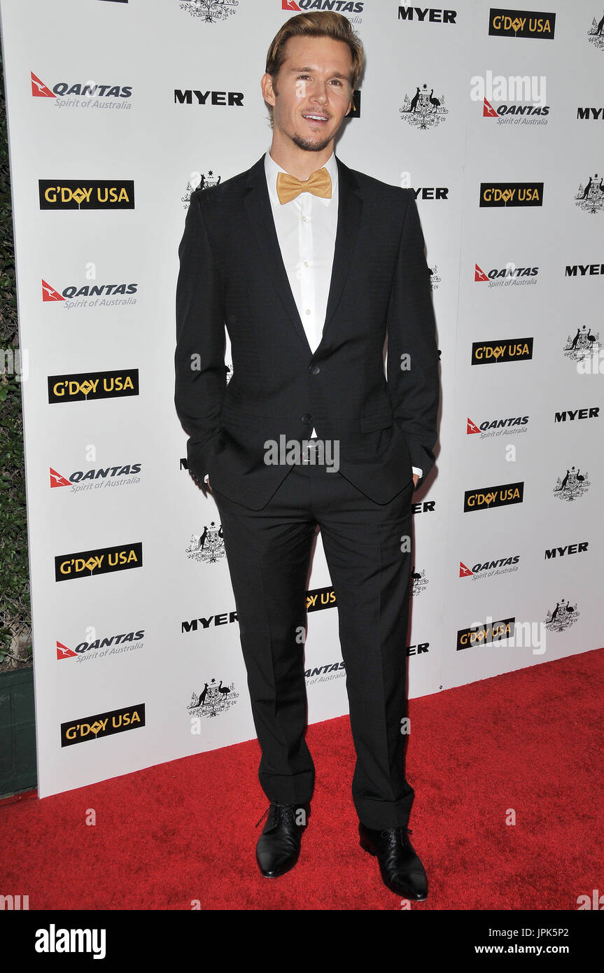 Ryan Kwanten at the 2011 G'Day USA Los Angeles Black Tie Gala held at ...