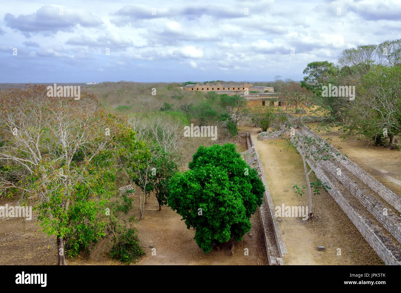 Uxmal yucatan aerial hi-res stock photography and images - Alamy
