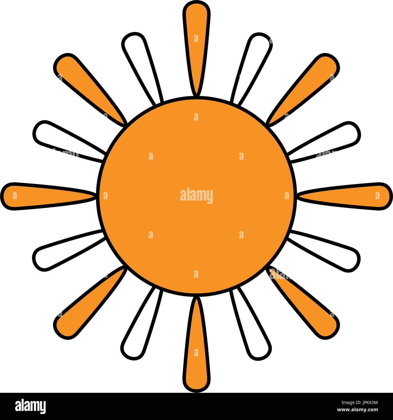 sun cartoon icon image Stock Vector Image & Art - Alamy