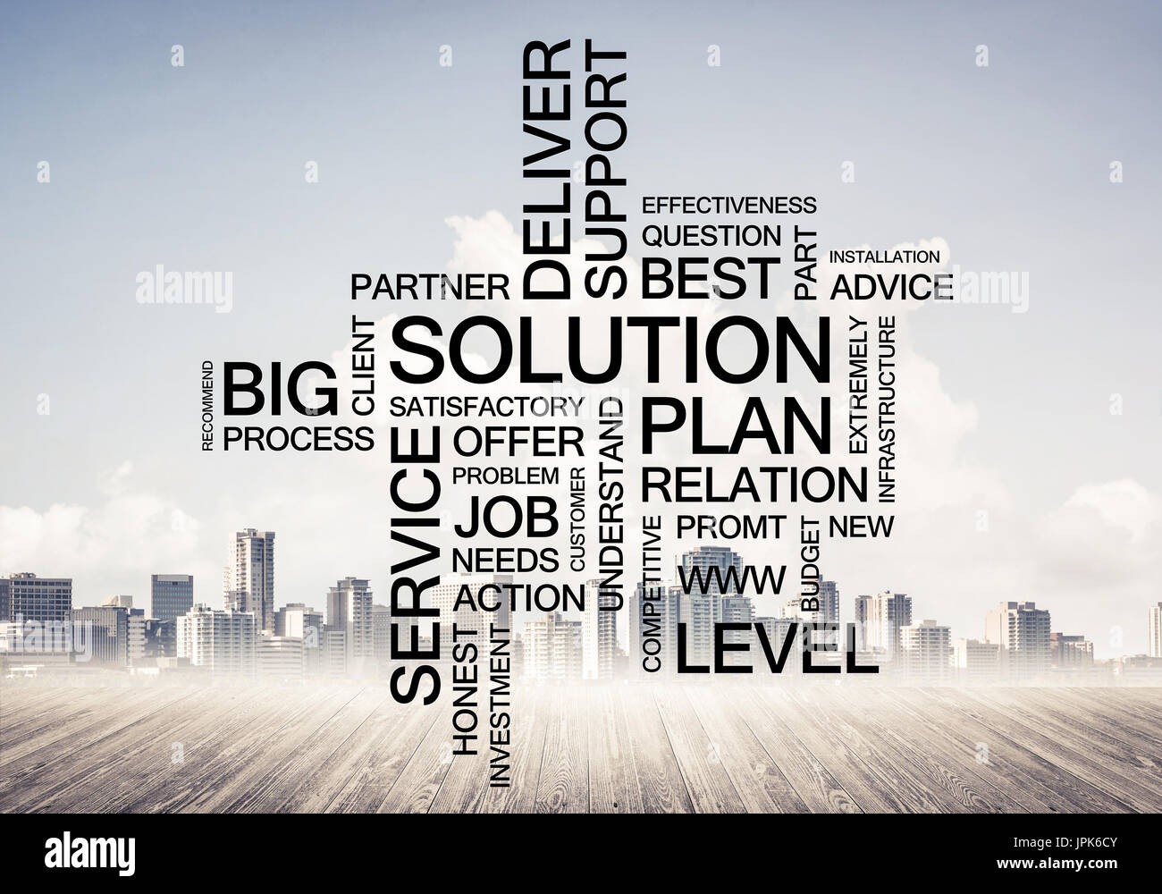 Business conceptual words as keys to success and company growth Stock ...