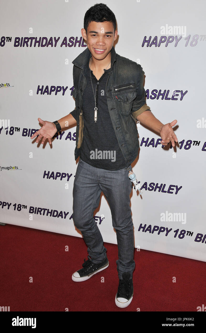 Roshon Fegan at Ashley Argota of Nickelodeon's "True Jackson VP" 18th ...