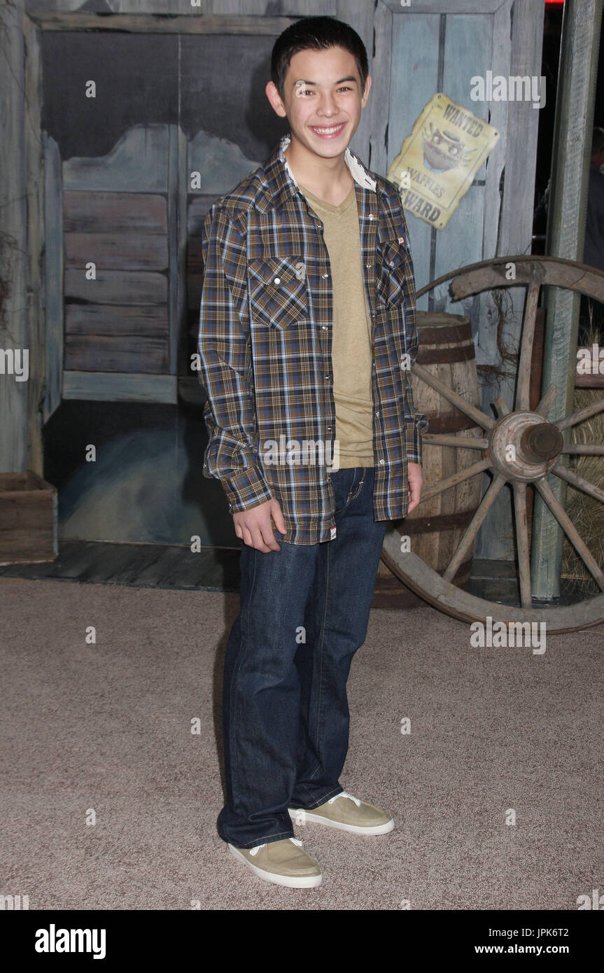 Ryan Potter at the Los Angeles Premiere of RANGO held at the Regency ...