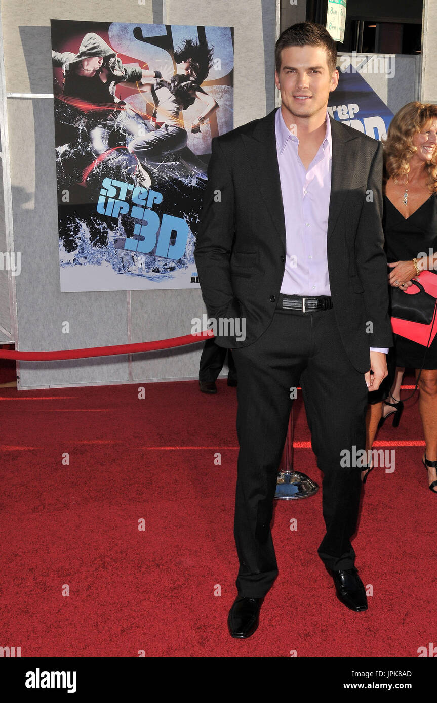 Rick Malambri at the World Premiere of "Step Up 3D" held at the El ...