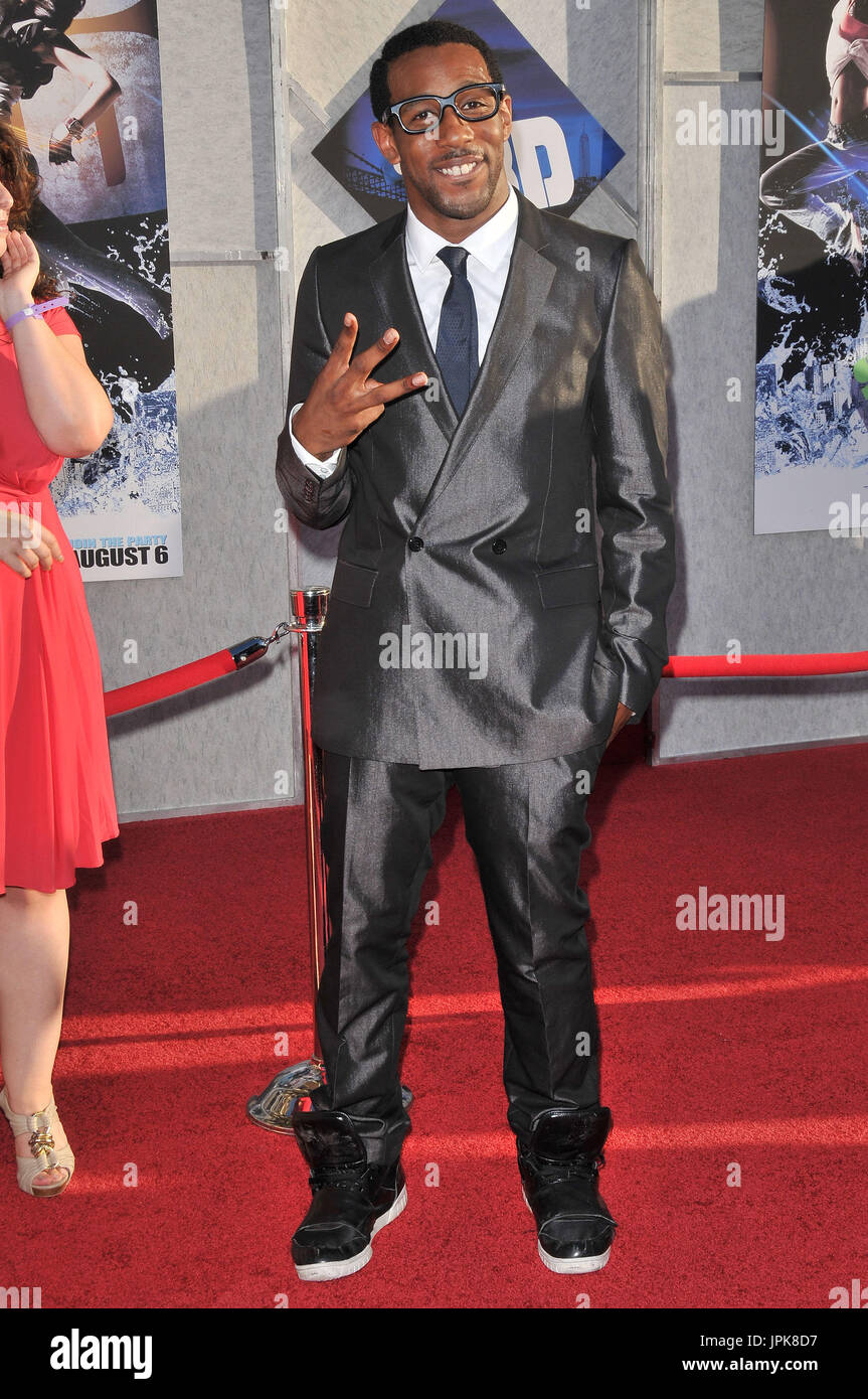 Stephen Boss AKA Twitch at the World Premiere of "Step Up 3D" held at ...