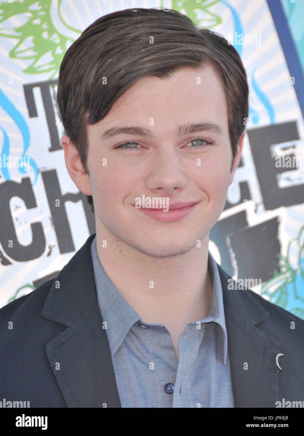 Chris Colfer at the 2010 Teen Choice Awards - Arrivals held at the ...
