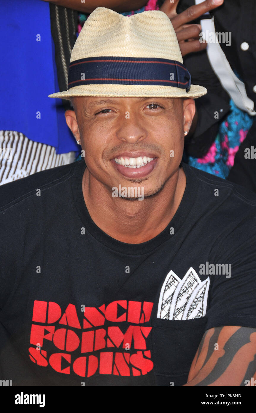 Jamal Sims at the 2010 Teen Choice Awards - Arrivals held at the Gibson ...