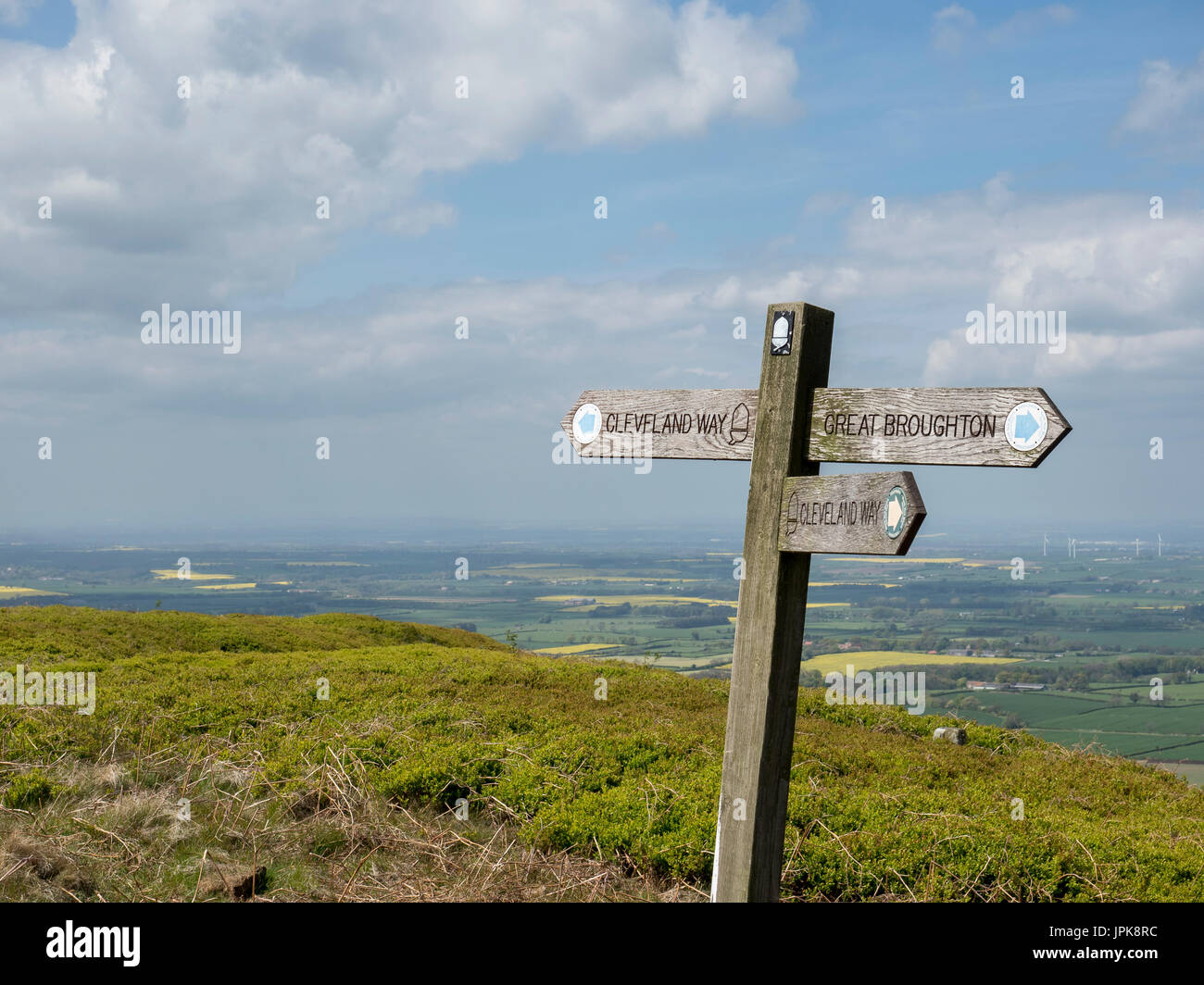 On cleveland way national trail hi-res stock photography and images - Alamy