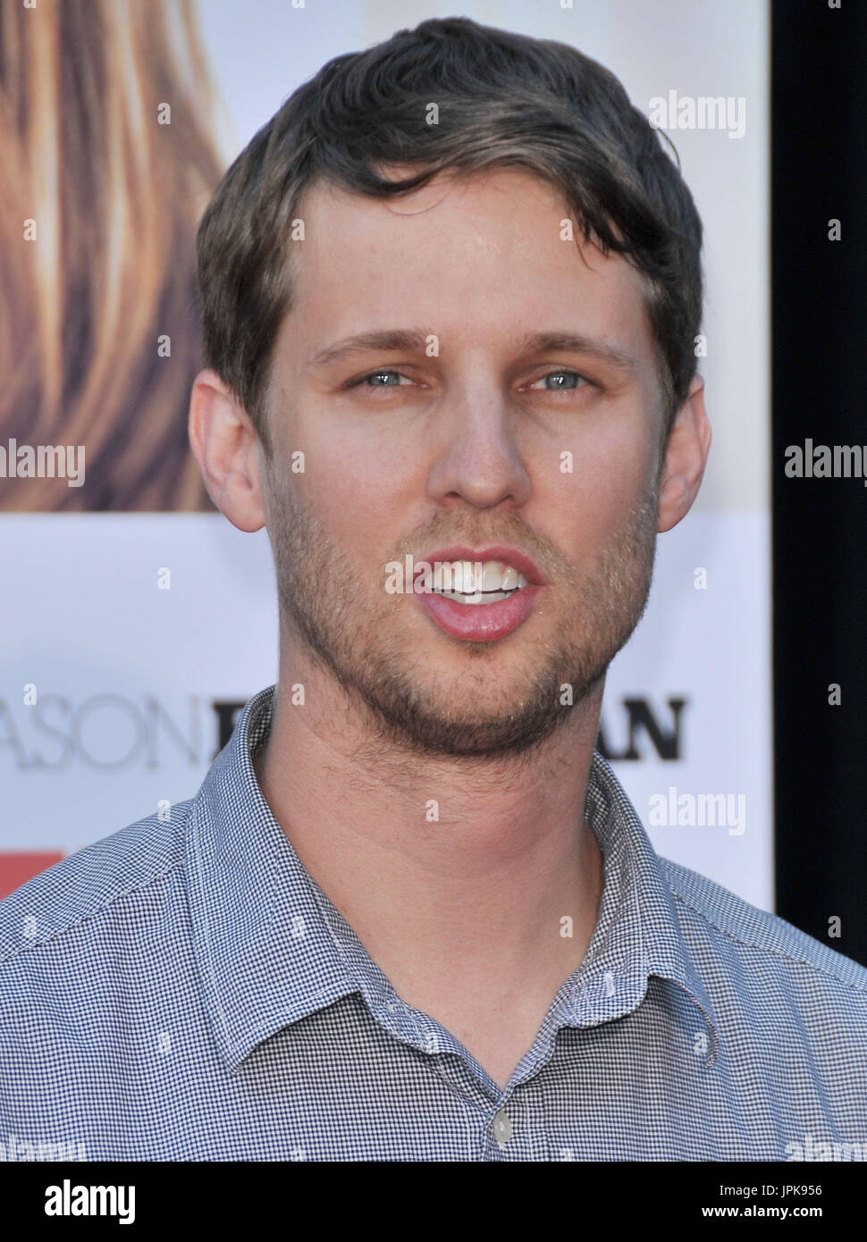 Jon Heder at the World Premiere of "The Switch" held at the Arclight ...
