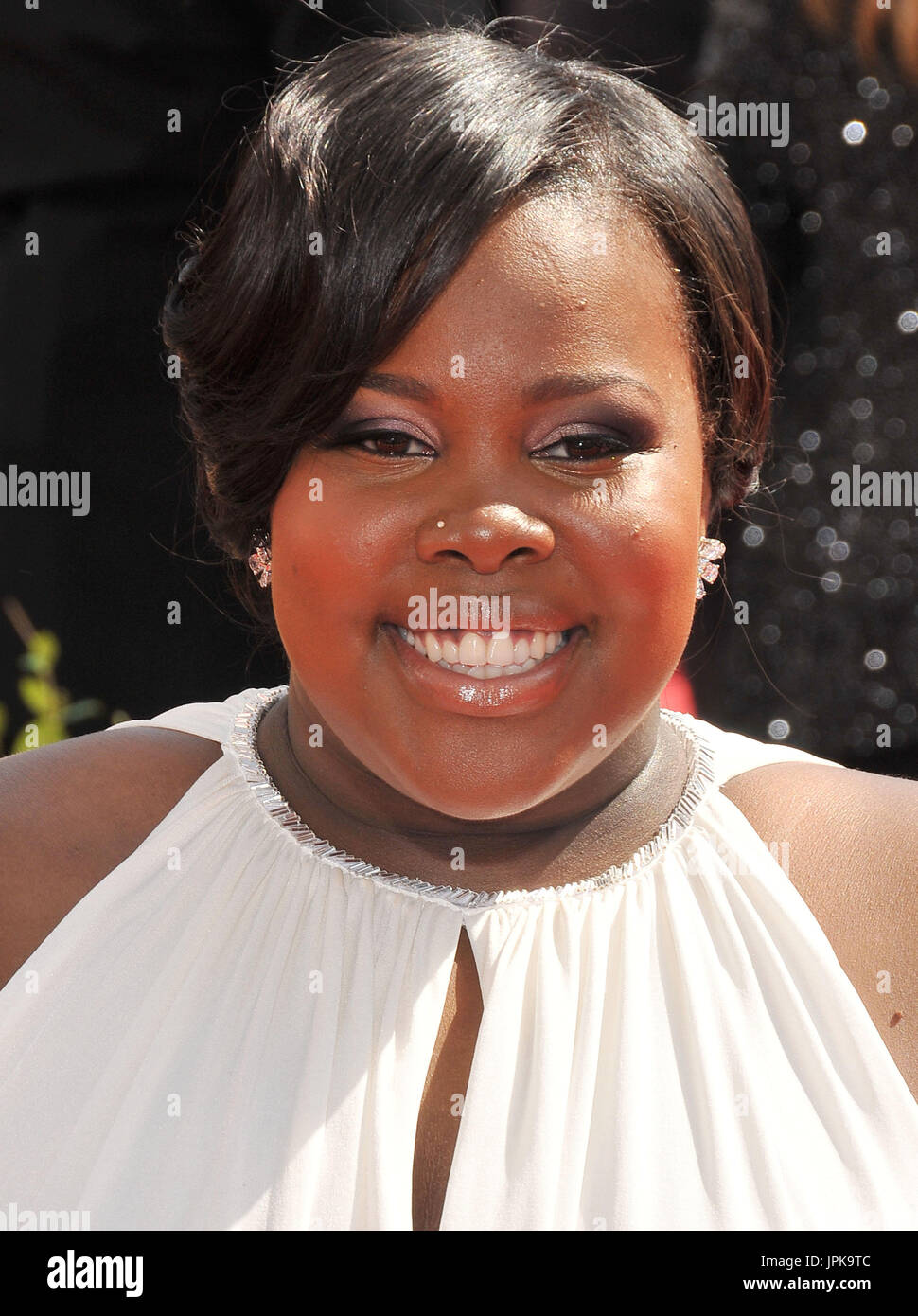 Amber Riley at The 62nd Annual Primetime Emmy Awards - Arrivals held at ...