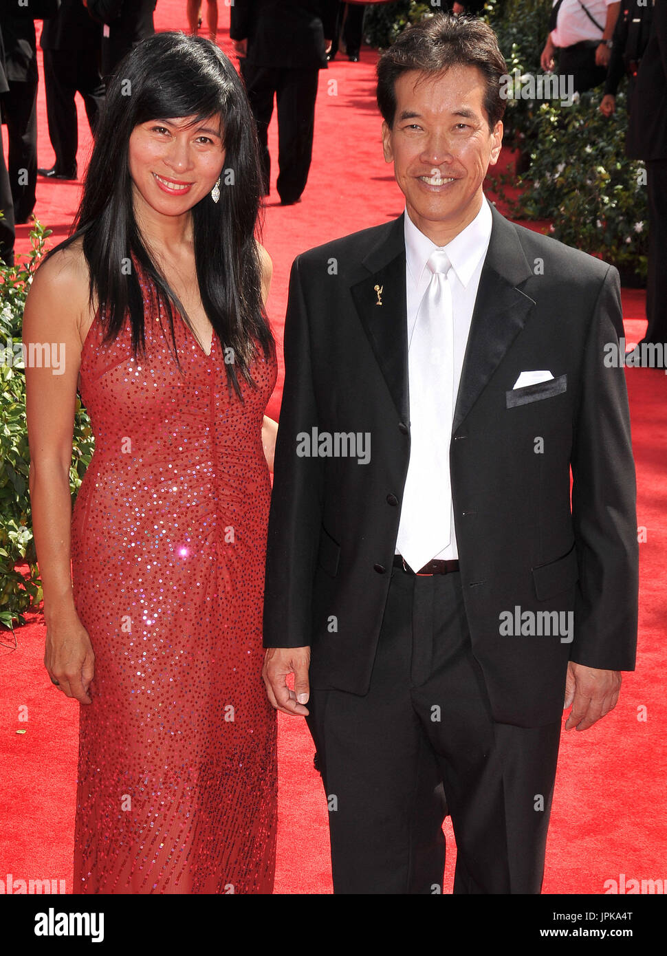 Peter Kwong & Guest at The 62nd Annual Primetime Emmy Awards - Arrivals ...