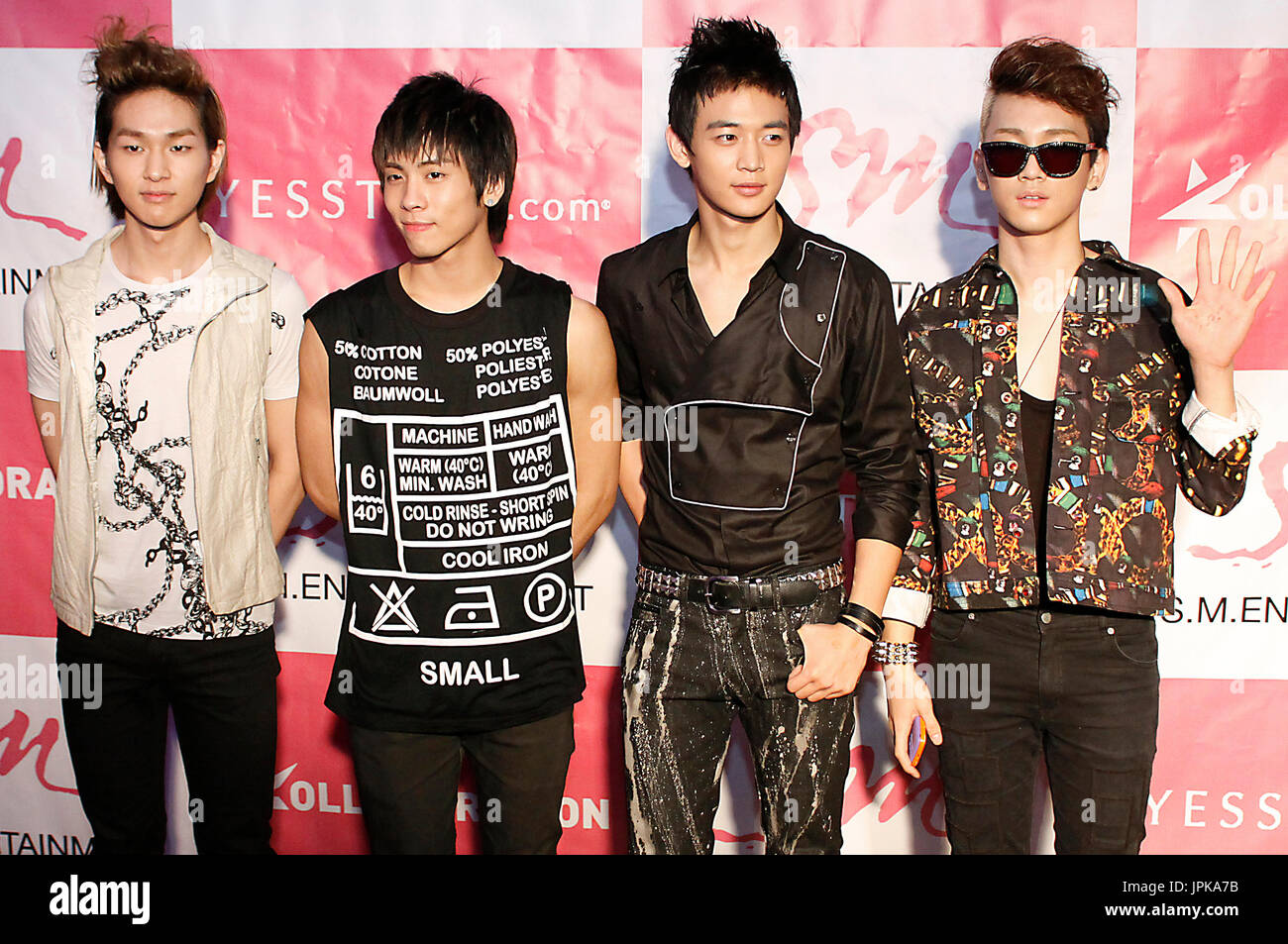 SHINee at the SMTOWN LIVE ‘10 WORLD TOUR Official After Party held at ...