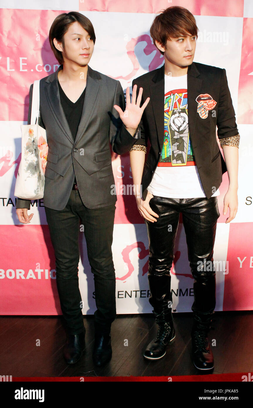 Super Junior - Heechul & Trax Jay at the SMTOWN LIVE ‘10 WORLD TOUR ...