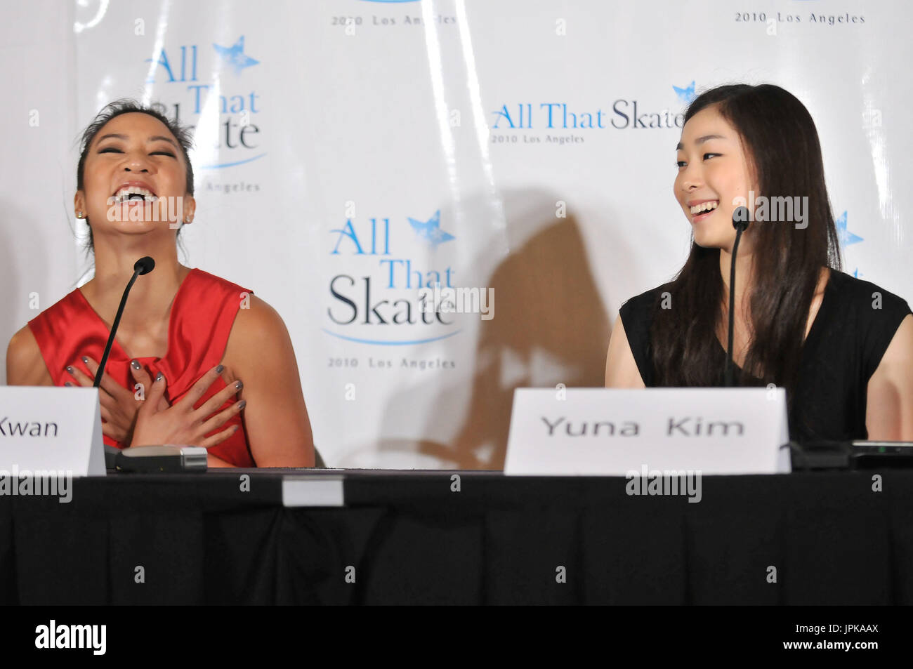Olympic Figure Skaters Michelle Kwan & Yuna Kim at the 2010 ALL THAT ...