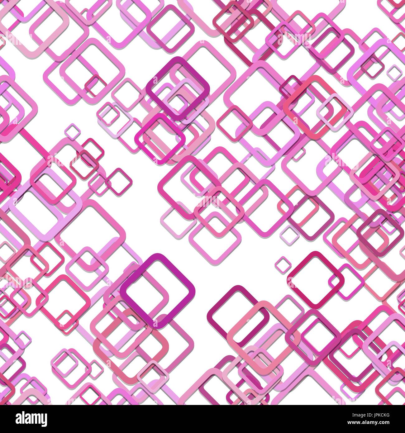 Repeating abstract square background pattern - vector design from diagonal squares in pink tones ...