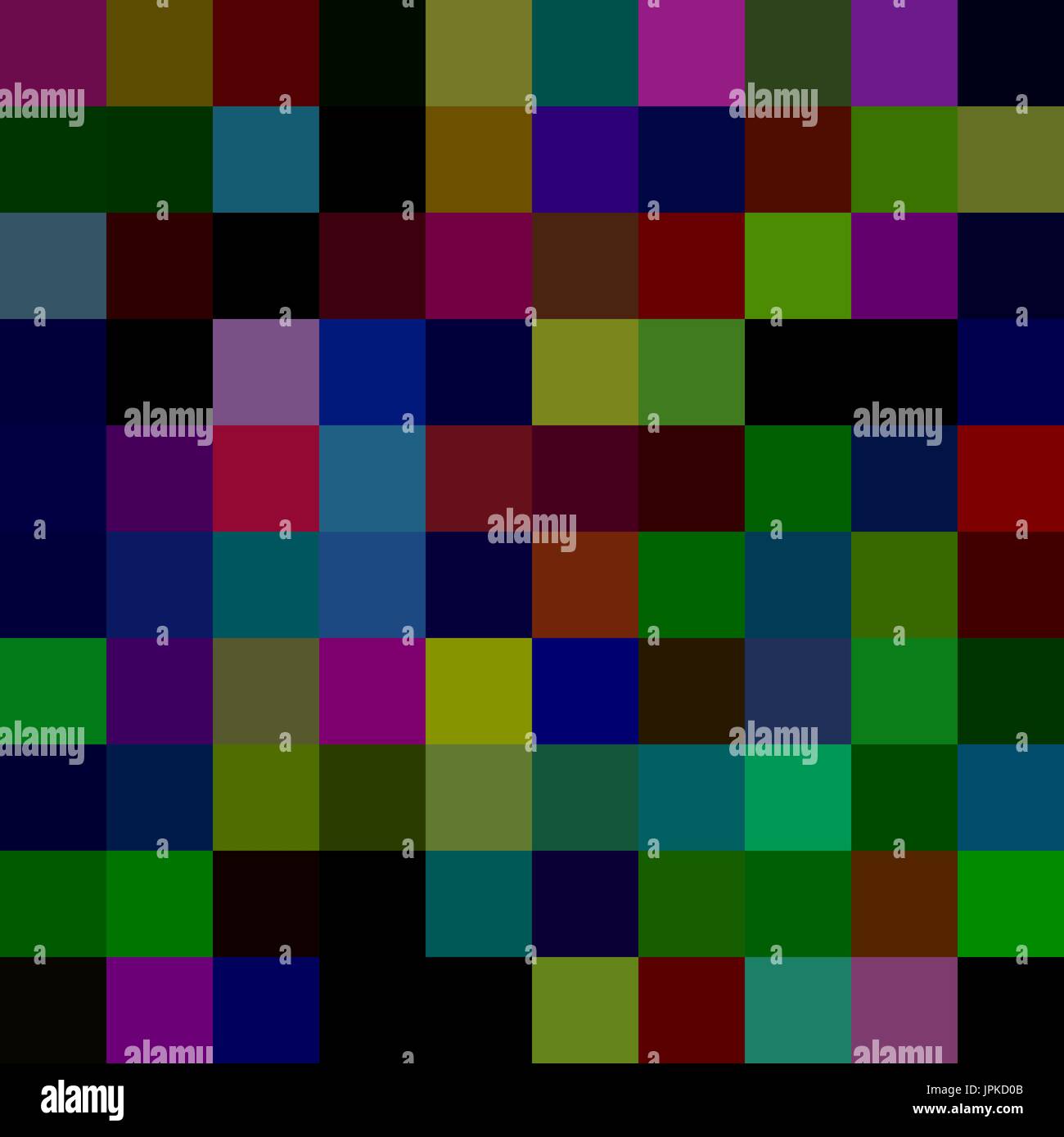 Geometric square mosaic pattern background - vector illustration from ...