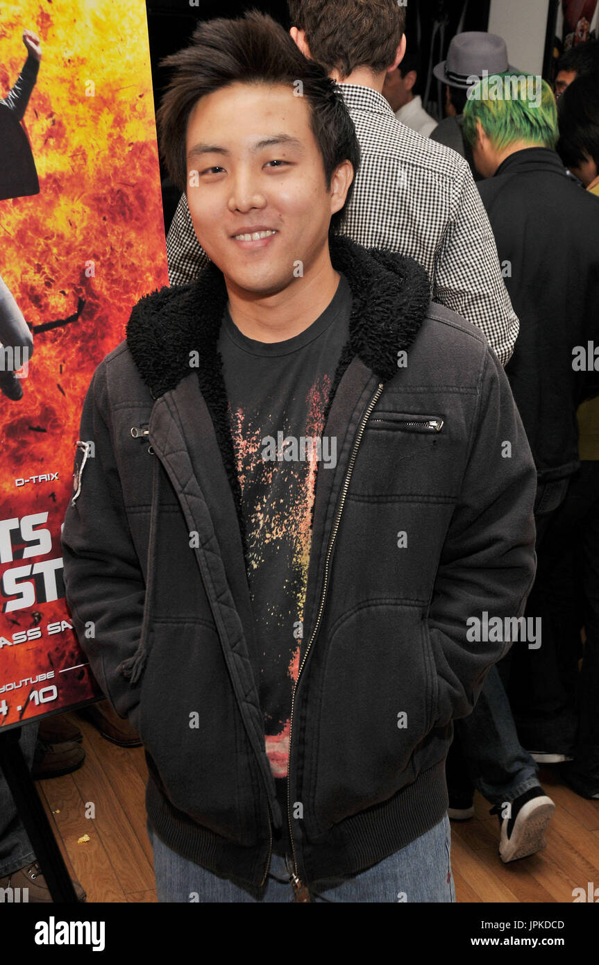 YouTube Singer David Choi at The NigaHiga x Wong Fu Productions AGENTS OF SECRET STUFF Special ...