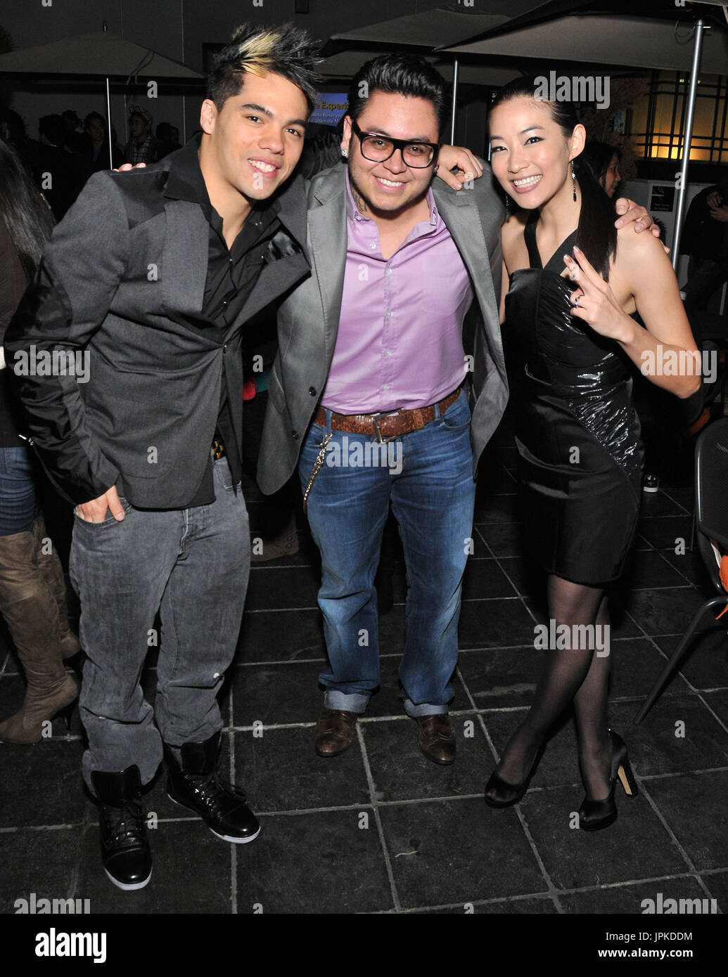 Dominic Sandoval AKA D-Trix, Andrew Garcia & Arden Cho at The NigaHiga ...